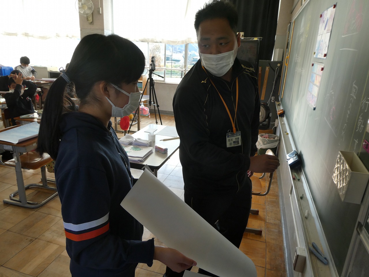 やまなしの絵を描こう | 岐阜市立常磐小学校